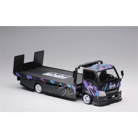 新品 Micro Turbo Peako ピーコ 164 日野 300 積載車 キャリアカー Custom Flatbed Tow Hks