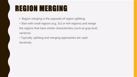Region Based Segmentation Ppt