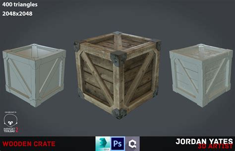 Wooden Crate Asset Jordan Yates Crates Wooden Crate Wooden