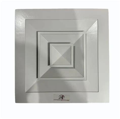 Color Coated Aluminium Square Ceiling Diffusers For Commercial At Rs 400piece In Bhasa