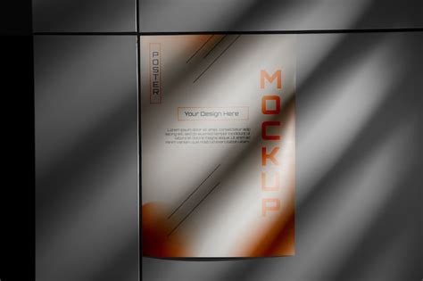 우아한 장면에서 포스터 모형 프리미엄 Psd 파일 우아한 장면에서 포스터 모형 프리미엄 Psd 파일