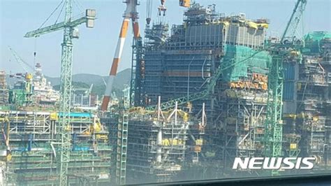 삼성중공업 크레인 사고 5명 사망 10여명 부상 “사태 파악 후 조치” 머니s