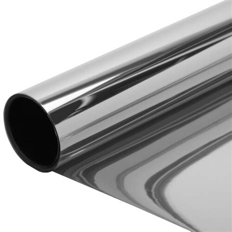 Oneway Mirror Film Window Glass Sticker Tint Uv Solar Insulate Reflect