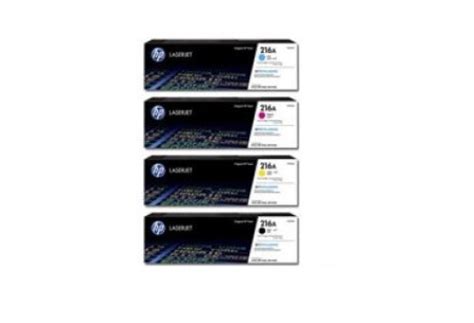Pack Cartouches Toner Couleurs Et Noir Pour Imprimante HP Color