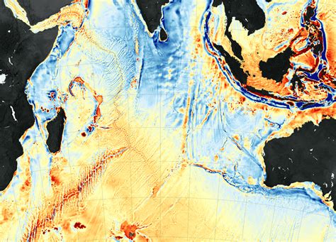 New Seafloor Map Helps Scientists Find New Features Spaceref