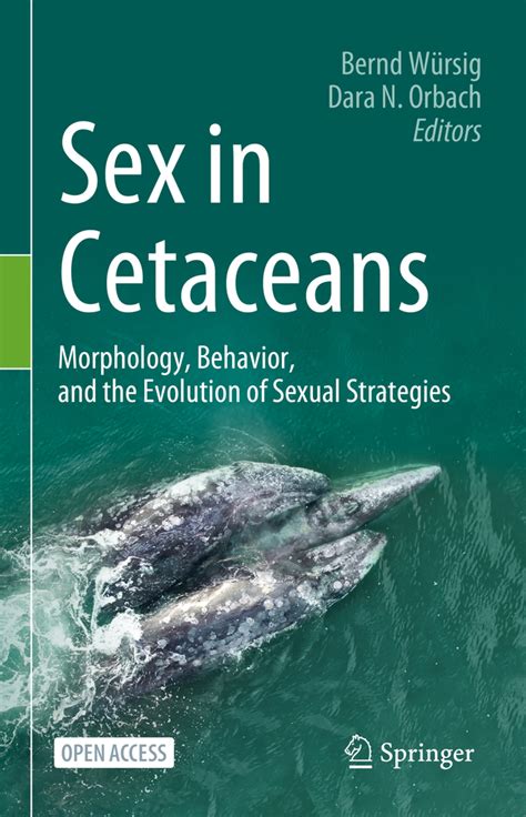 Sex In Cetaceans Morphology Behavior And The Evolution Of Sexual Strategies Powells Books
