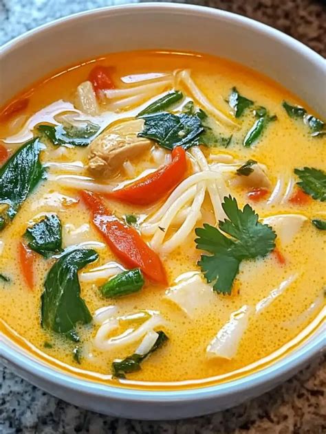Thai Coconut Curry Soup Recipes By Flora