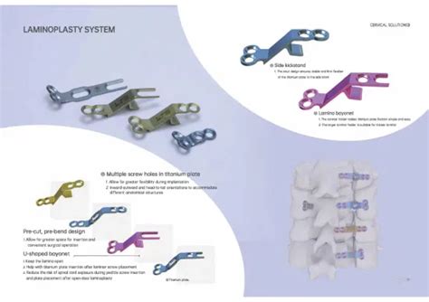 Aqua Advanced Posterior Cervical Laminoplasty System For Precise Spinal