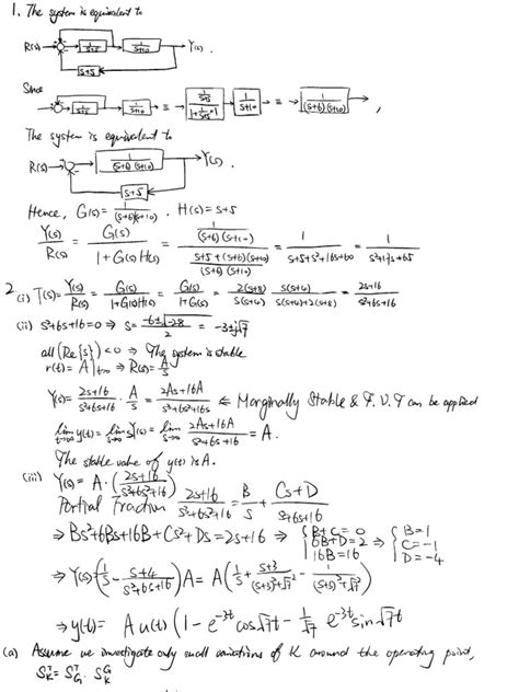 Homework 2 Control Systems Pdf