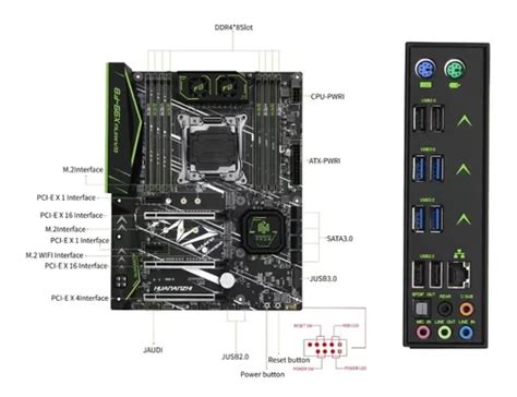 Kit Xeon E5 2678 V3 Placa Mãe F8 X99 Huananzhi Cooler à Venda Em