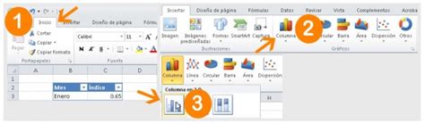 Gráficos Cómo insertar un gráfico en Excel
