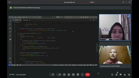 Pemrograman Socket Client Server Menggunakan Bahasa Pemrograman Python Youtube