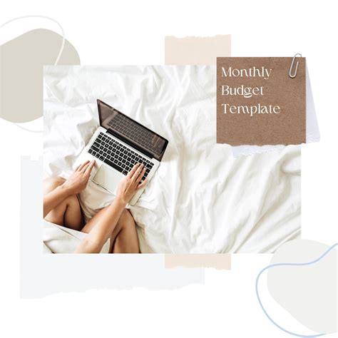 Monthly Budget Spreadsheet Excel Spreadsheet Download With Formulas Budget Tracker Budget