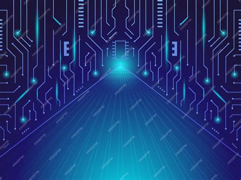 Premium Vector Abstract Technology Circuit Background