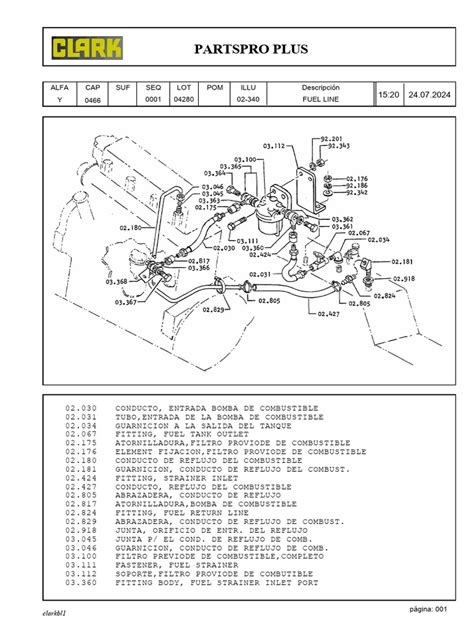 Componentes De Línea De Combustible Pdf