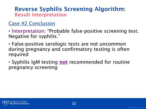 PPT Serologic Testing For Syphilis Comparison Of The Traditional And