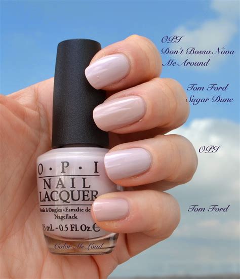 Opi Dont Bossa Nova Me Around For Brazil Collection Vs Tom Ford Sugar