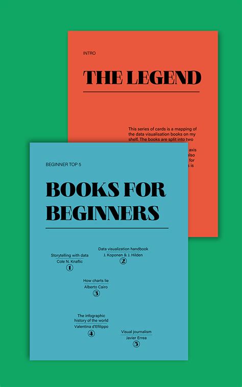 Mapping Dataviz Books On Behance
