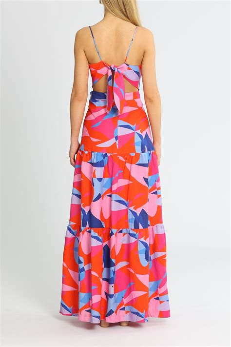 Hire Iggy Cut Out Maxi Rebecca Vallance Glamcorner