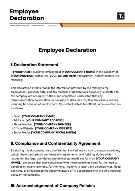 Free Export Declaration Template To Edit Online