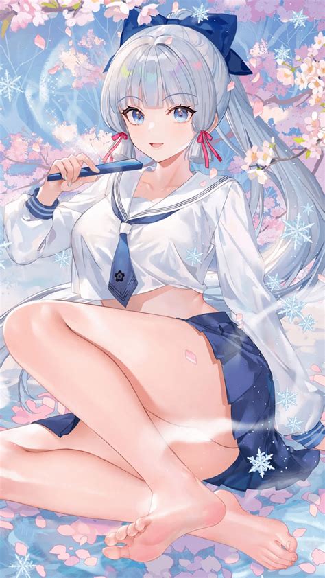 Kamisato Ayaka Genshin Impact 1100x1956 Rayakaecchi