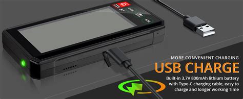 Neoteck Rechargeable Multimeter With Smart Touch Screen 6000 Counts