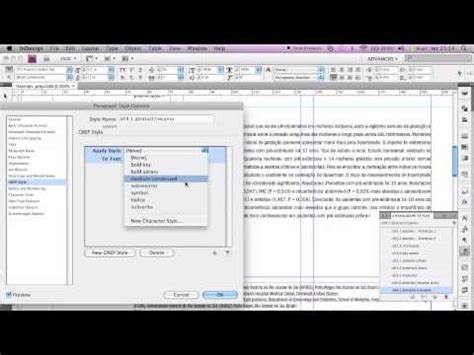 InDesign Upgrade Tutorial 3 GREP Style YouTube