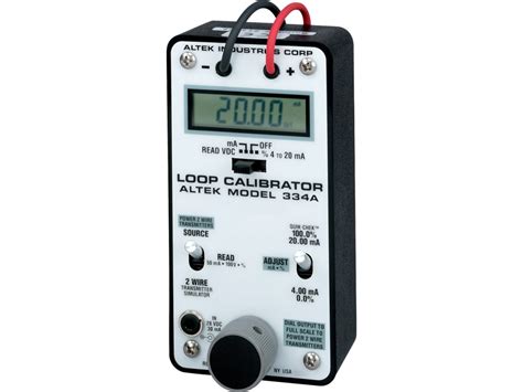 Altek 334a Milliamp Loop Calibrator Tequipment