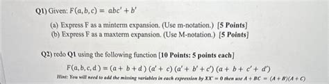 solved q2 redo q1 using the following function [10 points