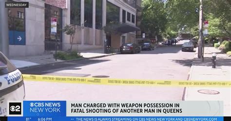 Man Charged With Weapons Possession In Fatal Shooting In Queens Cbs