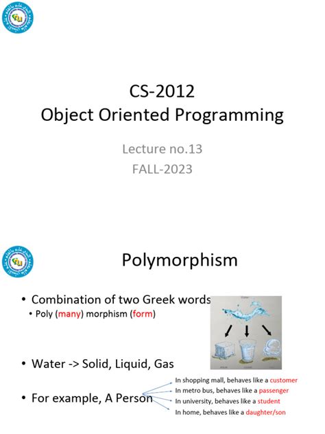 Object Oriented Programming 3 Pdf Inheritance Object Oriented