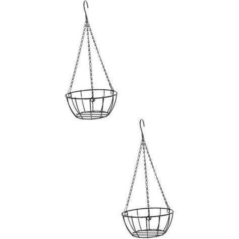 Pièce panier suspendu Pot de fleur support suspendu extérieur intérieur plante mur support de