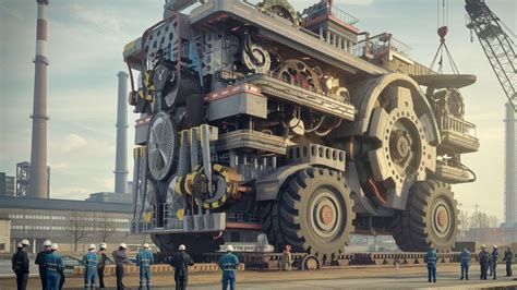 Extreme Dangerous Transport Skill Operations Oversize Truck Biggest