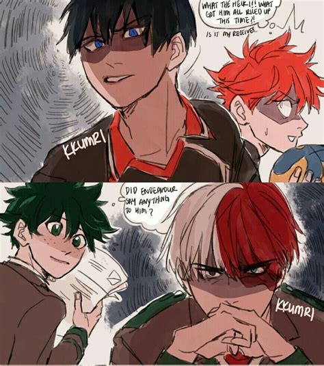 La Mejor Rivalidad Todoroki Y Tú Fusión Anime Personajes De Anime Tutoriales De Anime
