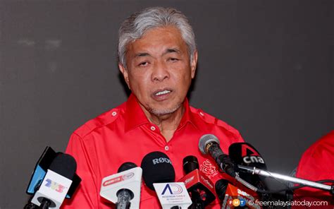 Bn Tak Runding Dengan Pn Gps Tubuh Kerajaan Kata Zahid Fmt