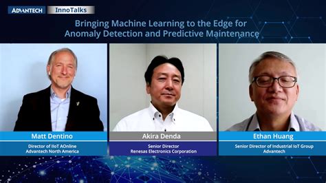 Edge Machine Learning For Anomaly Detection And Predictive Maintenance Ft Renesas Innotalks