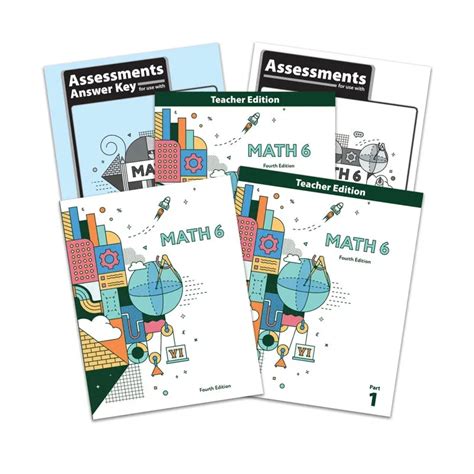 Math 6 Subject Textbook Kit 4e Home Works For Books