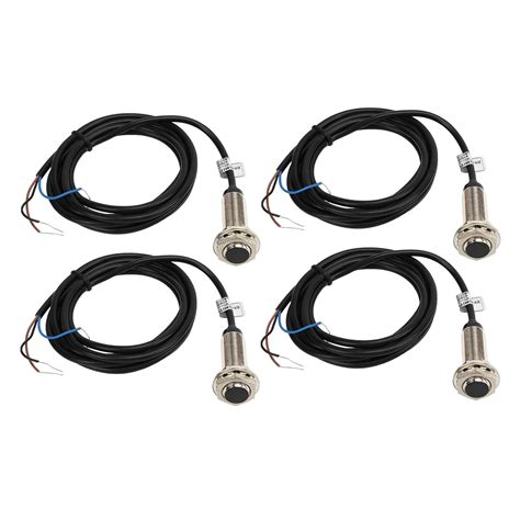 Amazon Com Inductive Proximity Switch 4 Pcs 636 VDC Inductive Proximity Sensor PNP NO Contact