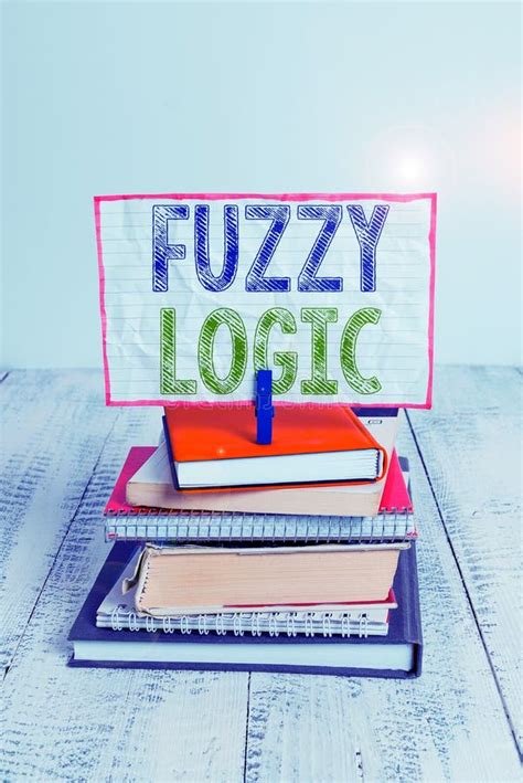 Word Writing Text Fuzzy Logic Business Concept For Checks For Extent
