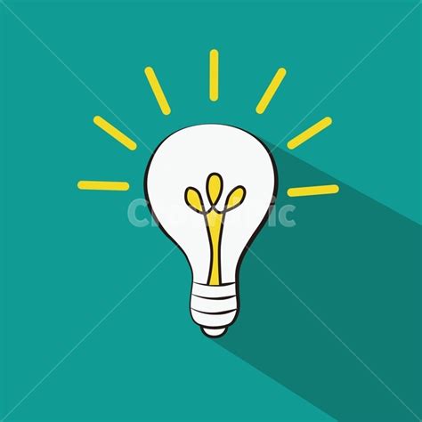 전구 아이디어 생각 상징 의미 사진이미지일러스트캘리그라피 Space작가
