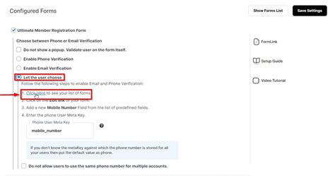 Guide For Ultimate Member Registration Forms With OTP Verification