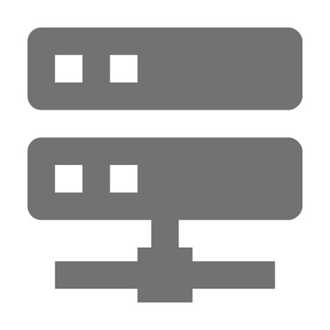 Server Generic Grey Icon