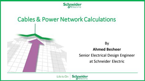 Cables And Power Network Calculations Aquaenergy Expo Knowledge Hub