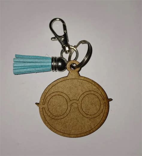 Harry Potter Glasses Keyring Mj Printing Printing Service