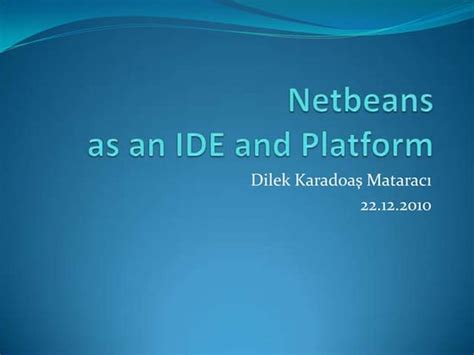 Netbeans Pptx