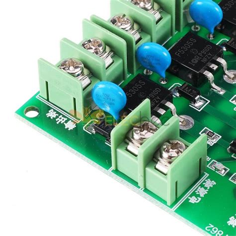 F5305S Mosfet Module PWM Input Steady 4 Channels 4 Route Pulse Trigger Switch DC Controller