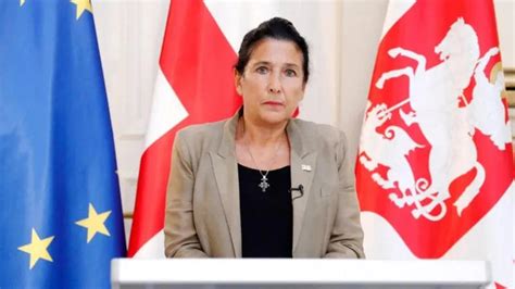 Salome Zurabishvili Congratulates Mark Rutte As Nato Secretary General
