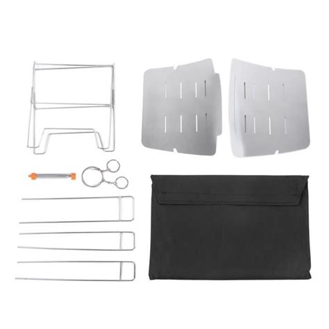 VINGVO Support De Barbecue De Camping Pliant Grille De Barbecue De