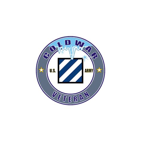 US Army Cold War 3rd Infantry Division Veteran Decal Cold War Veteran