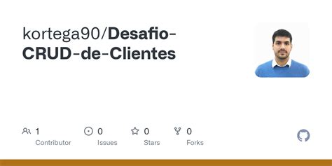 GitHub Kortega90 Desafio CRUD De Clientes